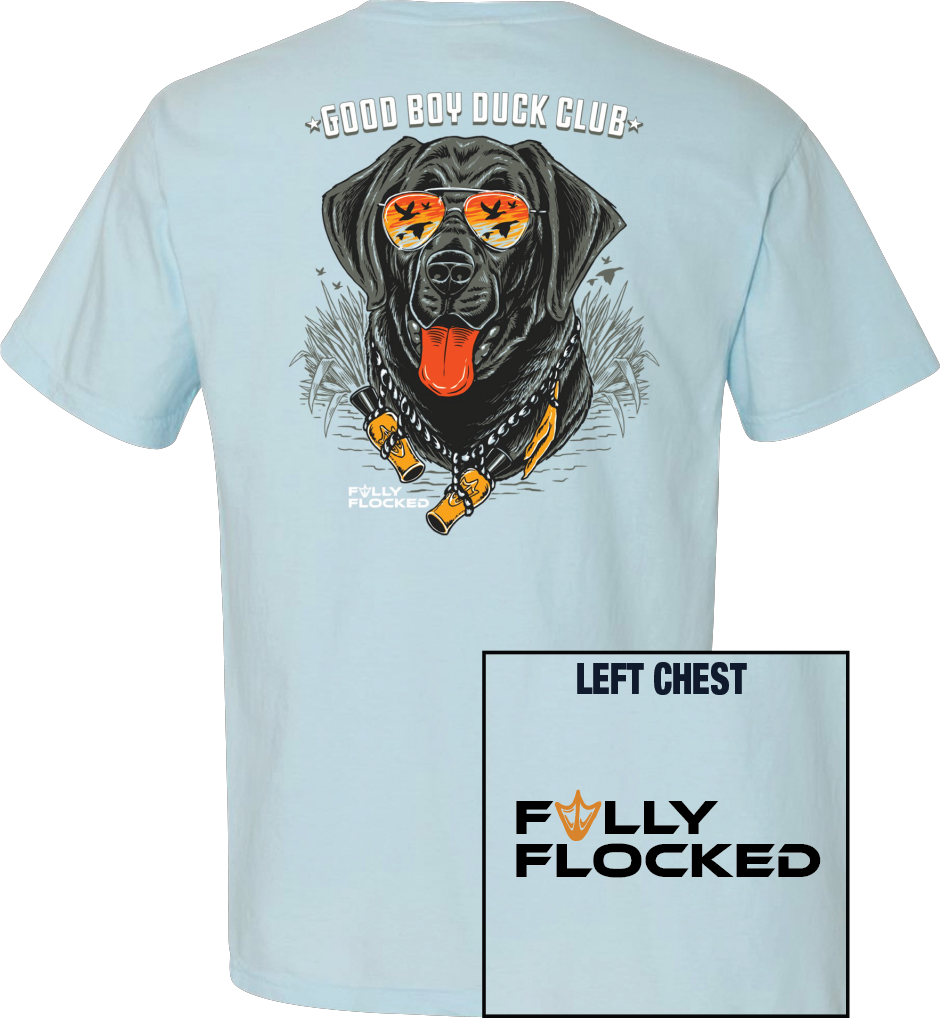 FFS8 Dog Head Light Blue – Riverbed Threads