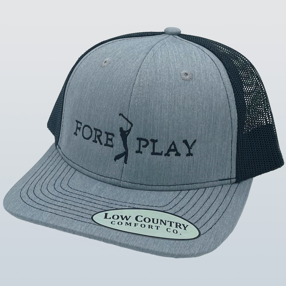 1Foreplay Heather/Black – Riverbed Threads