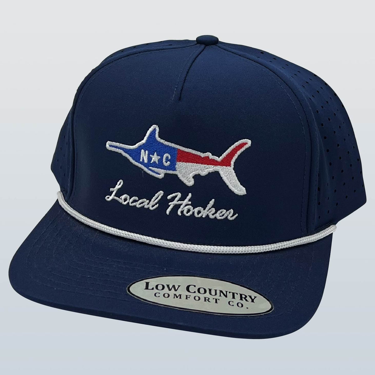 Local Hooker NC Flag Marlin 5Perf Navy – Riverbed Threads