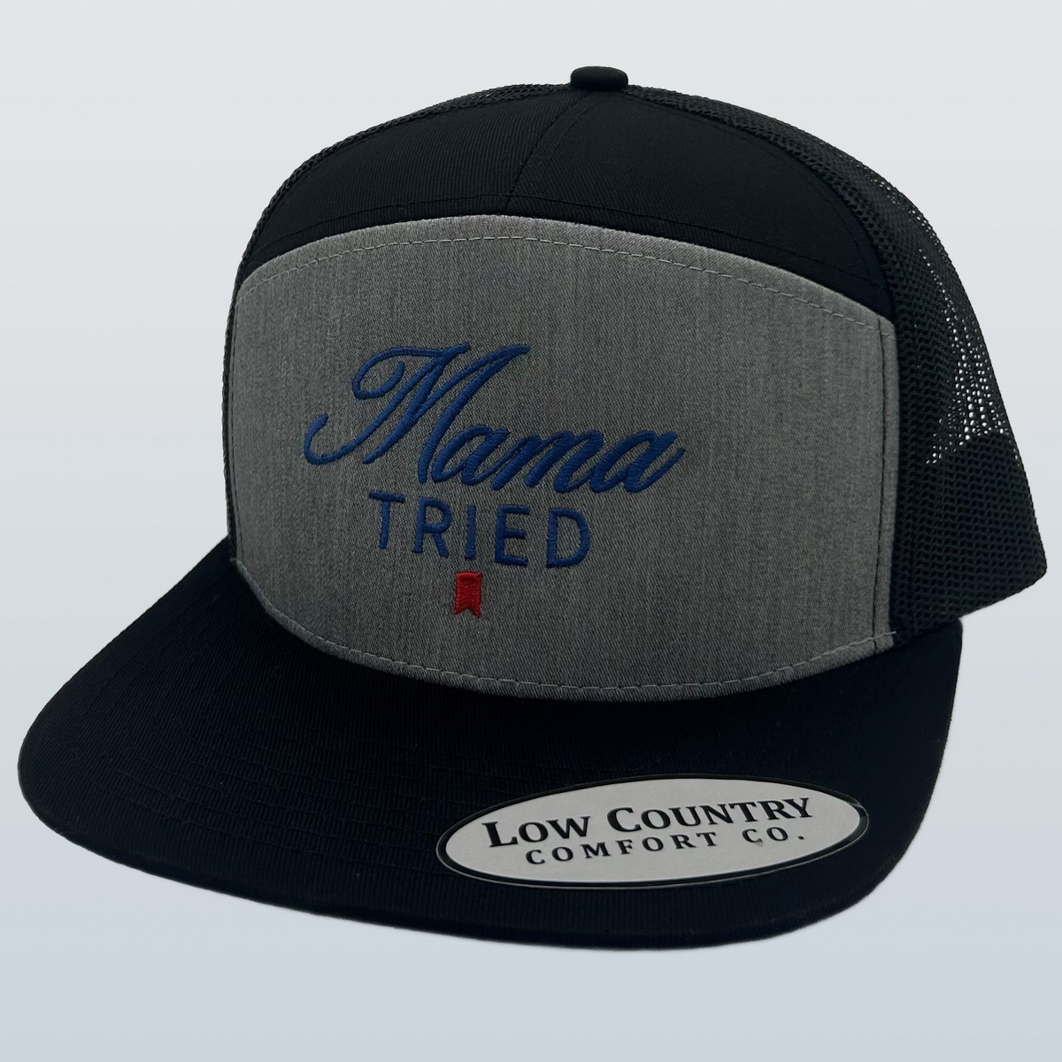 7p Mama Tried Ultra Heather/Black – Riverbed Threads