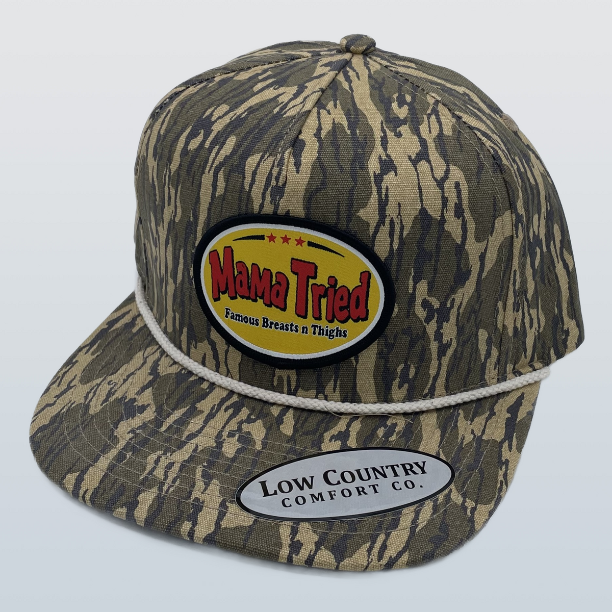 Mama Tried Famous Woven Patch Lowland Tan Rope – Riverbed Threads