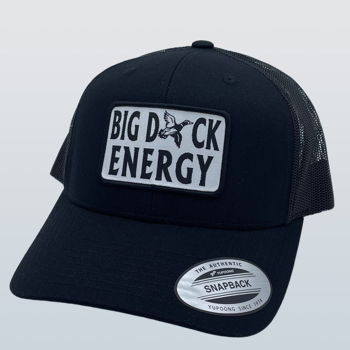 Big Duck Energy Black Patch Black – Riverbed Threads
