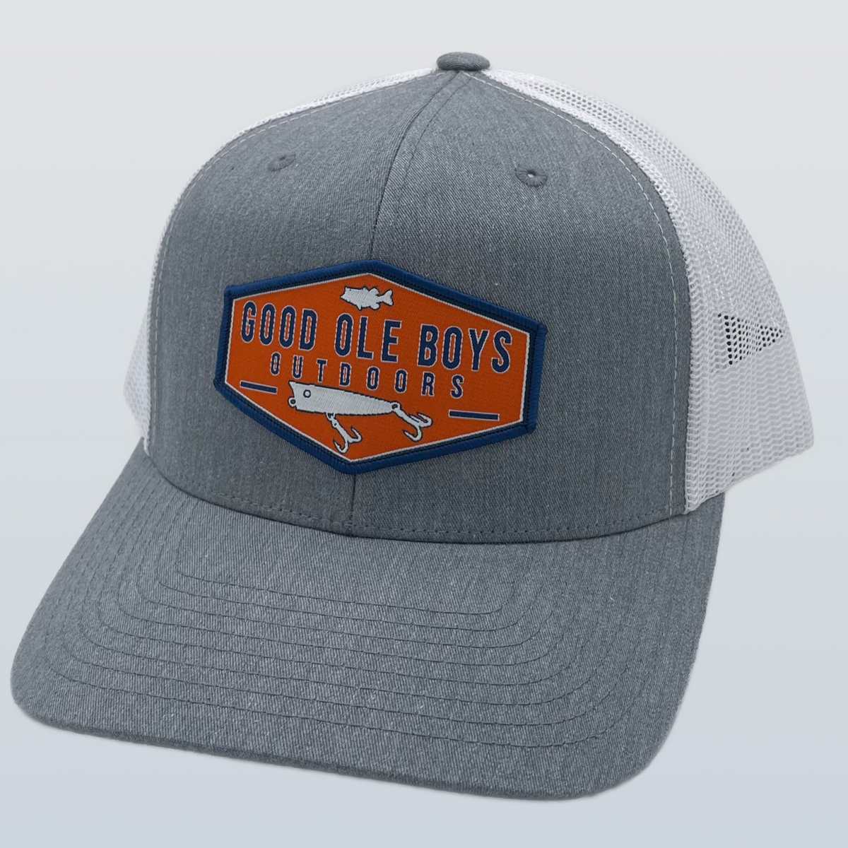 GOB Lure Patch Heather/White – Riverbed Threads