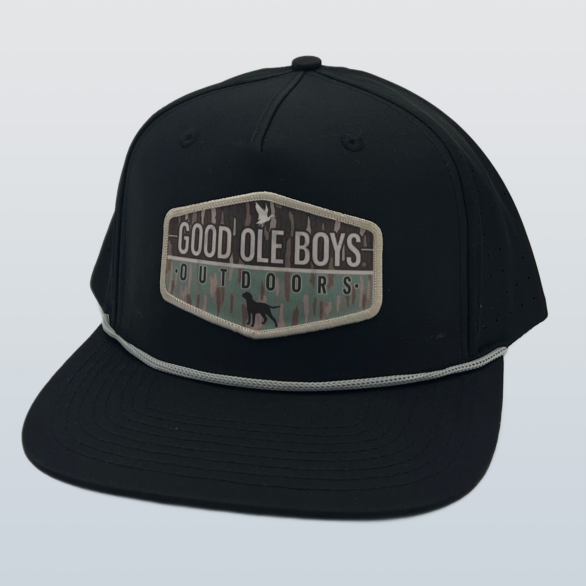 GOB Split Camo Patch 5perf Black – Riverbed Threads