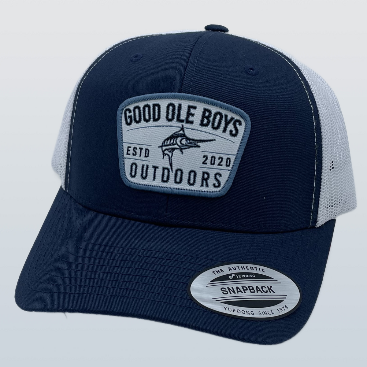 GOB Marlin Patch Navy/White – Riverbed Threads