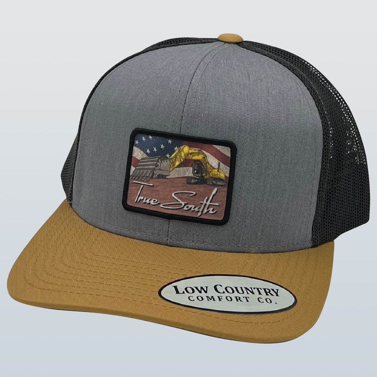 True South Excavator PatchHeather/Gold/Black – Riverbed Threads
