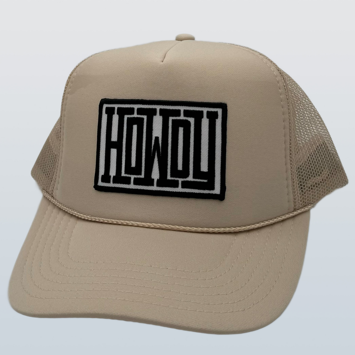 TCF Howdy Patch Tan Foam – Riverbed Threads