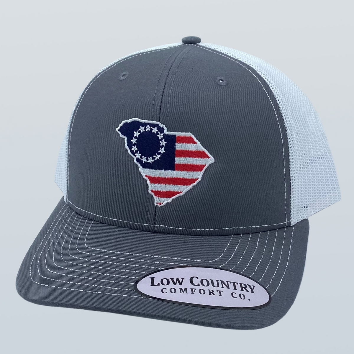 South Carolina Betsy Ross Charcoal/White Hat – Riverbed Threads
