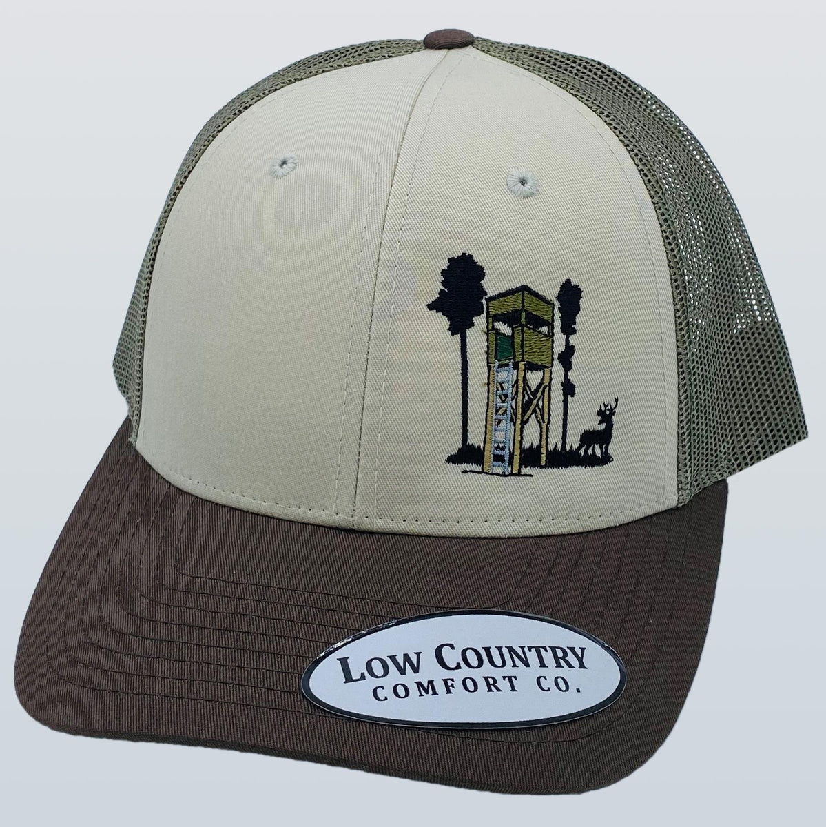 Shot Caller Deer Stand Tan/Loden/Brown Hat – Riverbed Threads