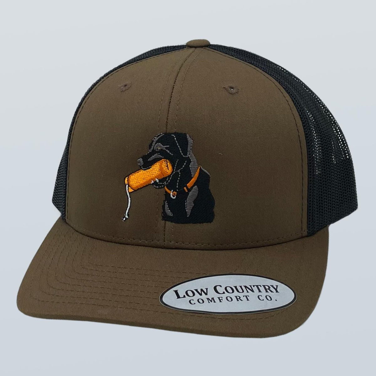 Shot Caller Dog Training Toy Coyote Brown/Black Hat – Riverbed Threads