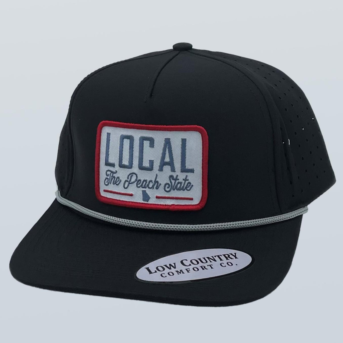 Georgia Local Patch 5PERF Black – Riverbed Threads