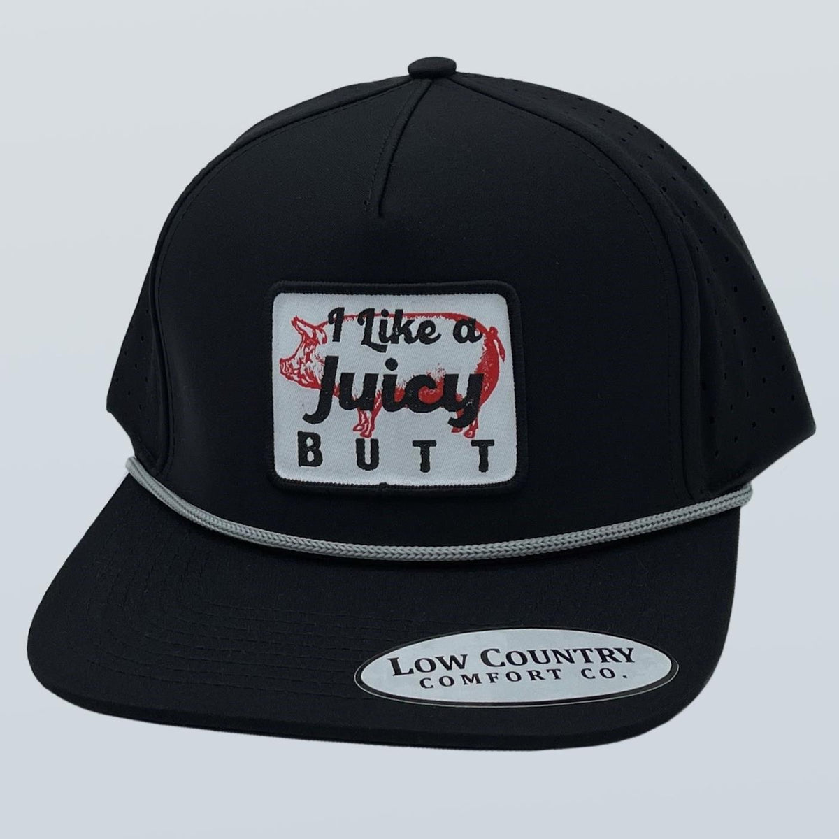 5PERF Juicy Butt Wvn Patch Black – Riverbed Threads