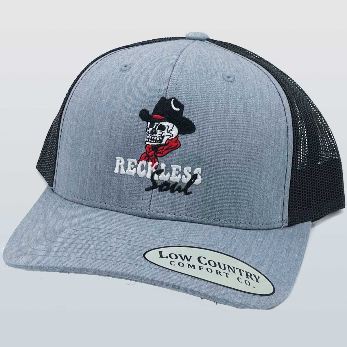RS4 Cowboy Skull Heather/Black – Riverbed Threads
