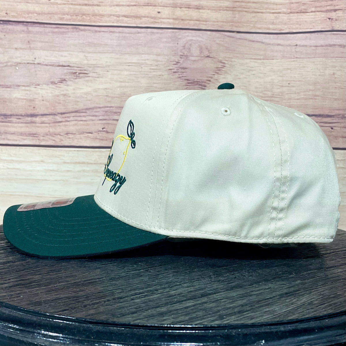 Easy Peasy Lemon Squeezy Natural/Dark Green – Riverbed Threads