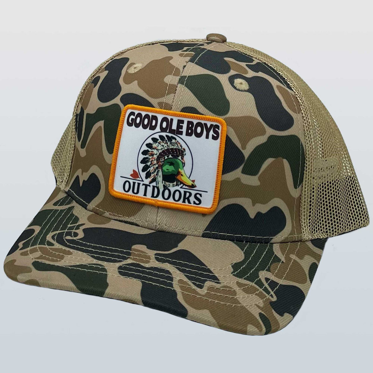 GOB Red Man Patch Old School Camo/Khaki – Riverbed Threads