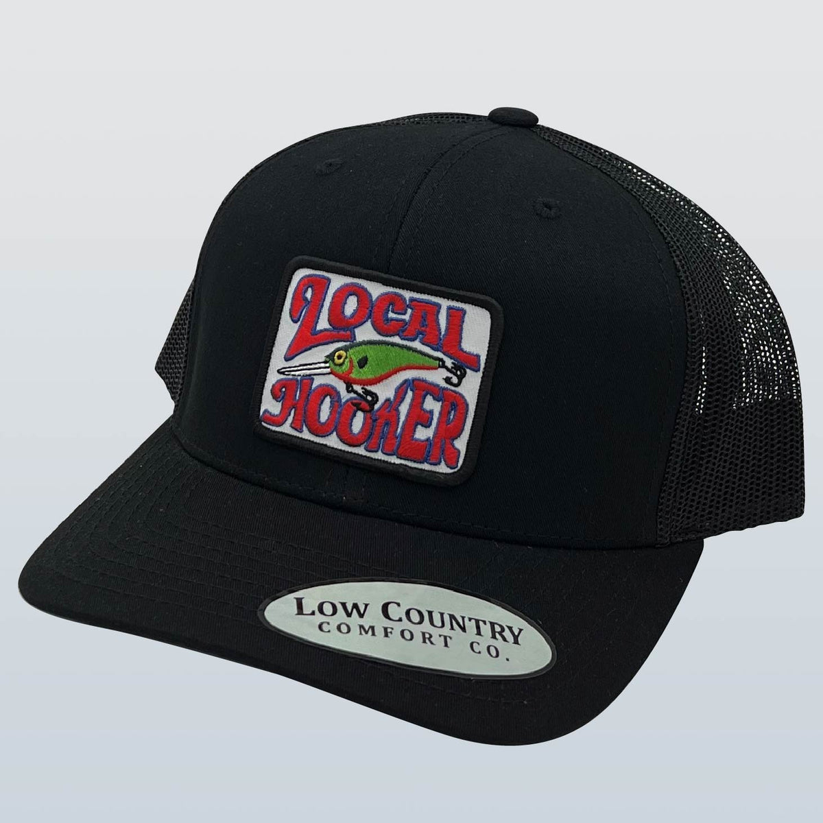 Local Hooker Vintage Lure Patch Black – Riverbed Threads
