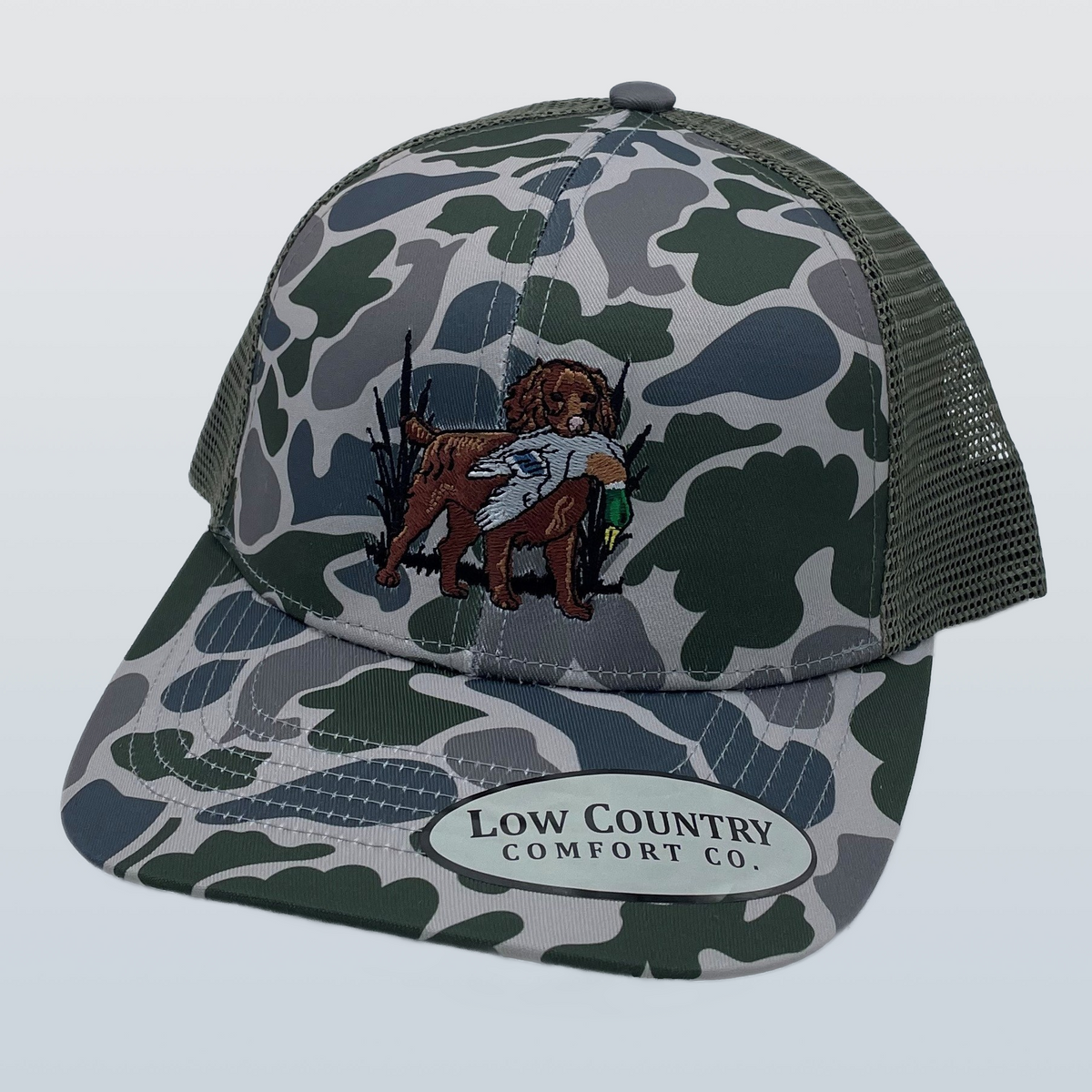Boykin Duck Old School Camo/Loden – Riverbed Threads