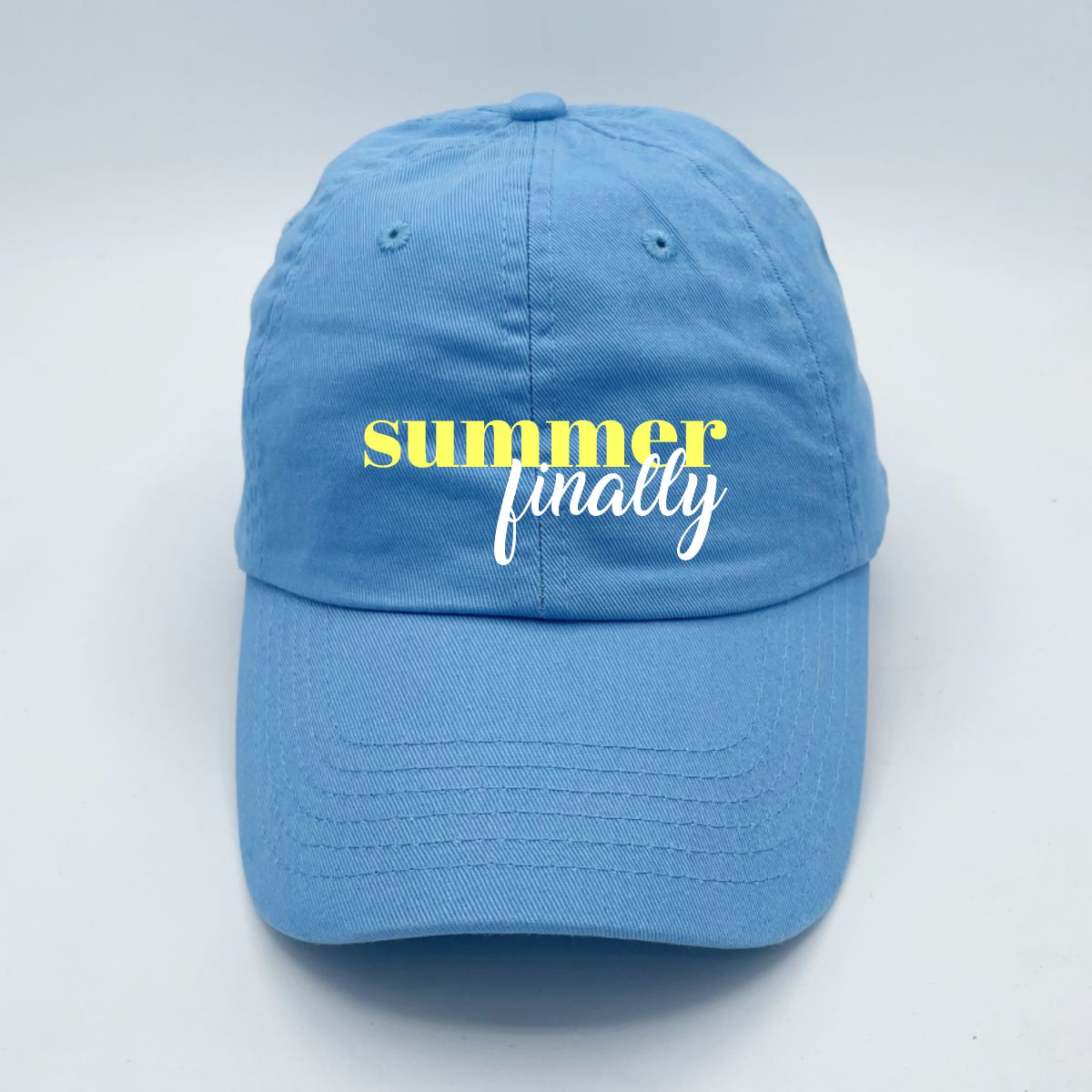 Finally Summer Cornflower Blue – Riverbed Threads