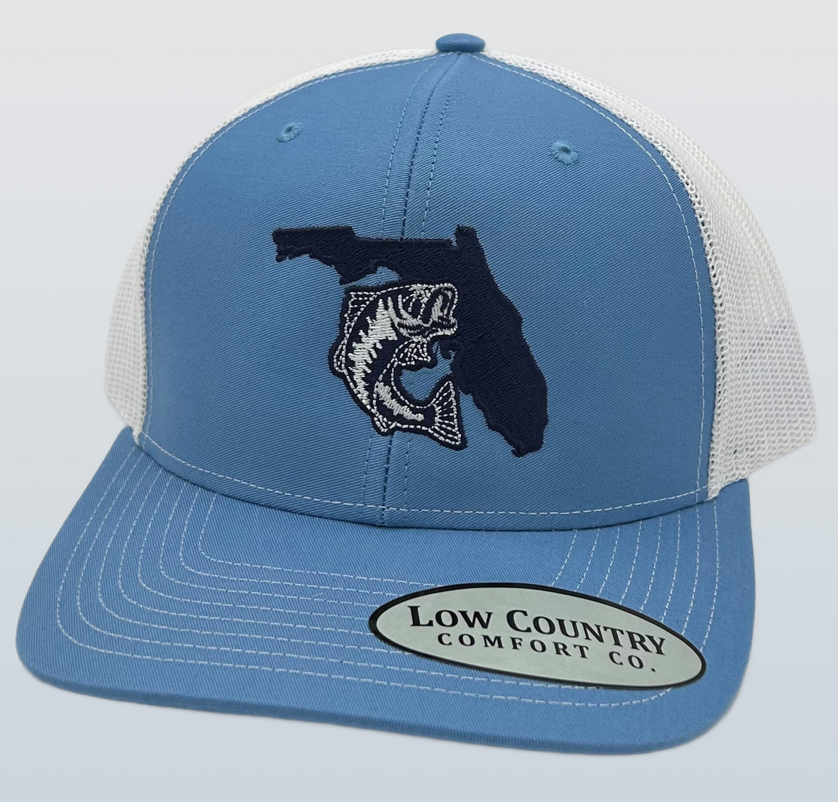 Florida Bass Columbia Blue/White – Riverbed Threads