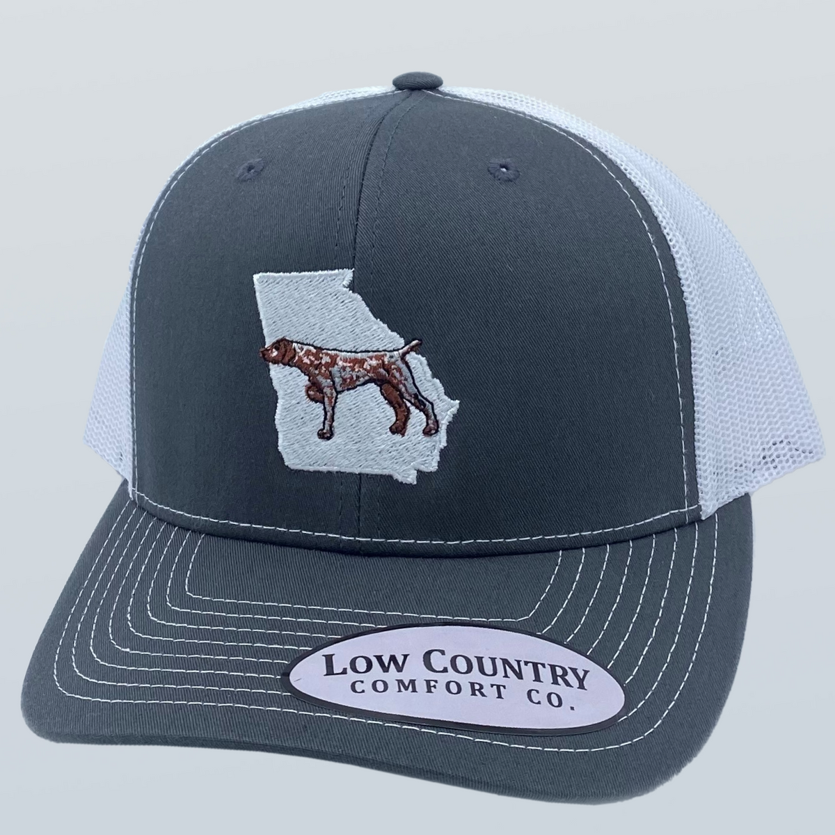 Georgia Pointer Charcoal/White – Riverbed Threads