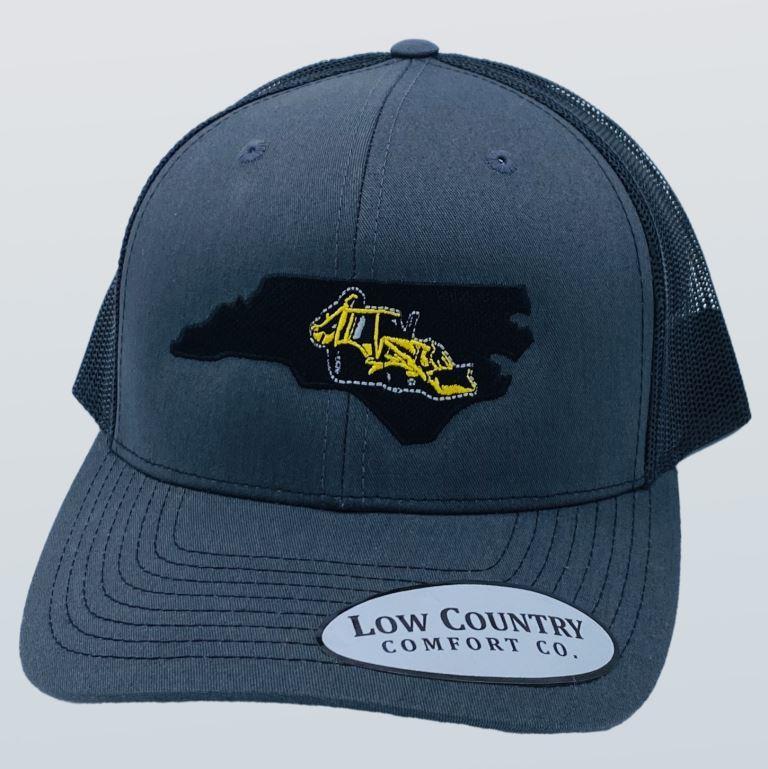 North Carolina Backhoe Charcoal/Black Hat – Riverbed Threads