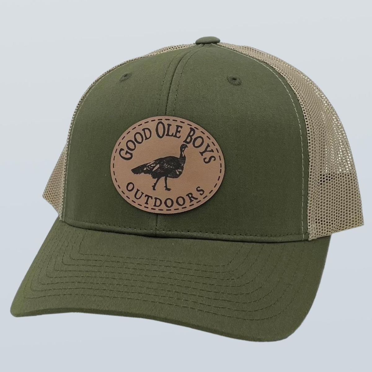 GOB Turkey Patch Moss/Khaki Hat – Riverbed Threads