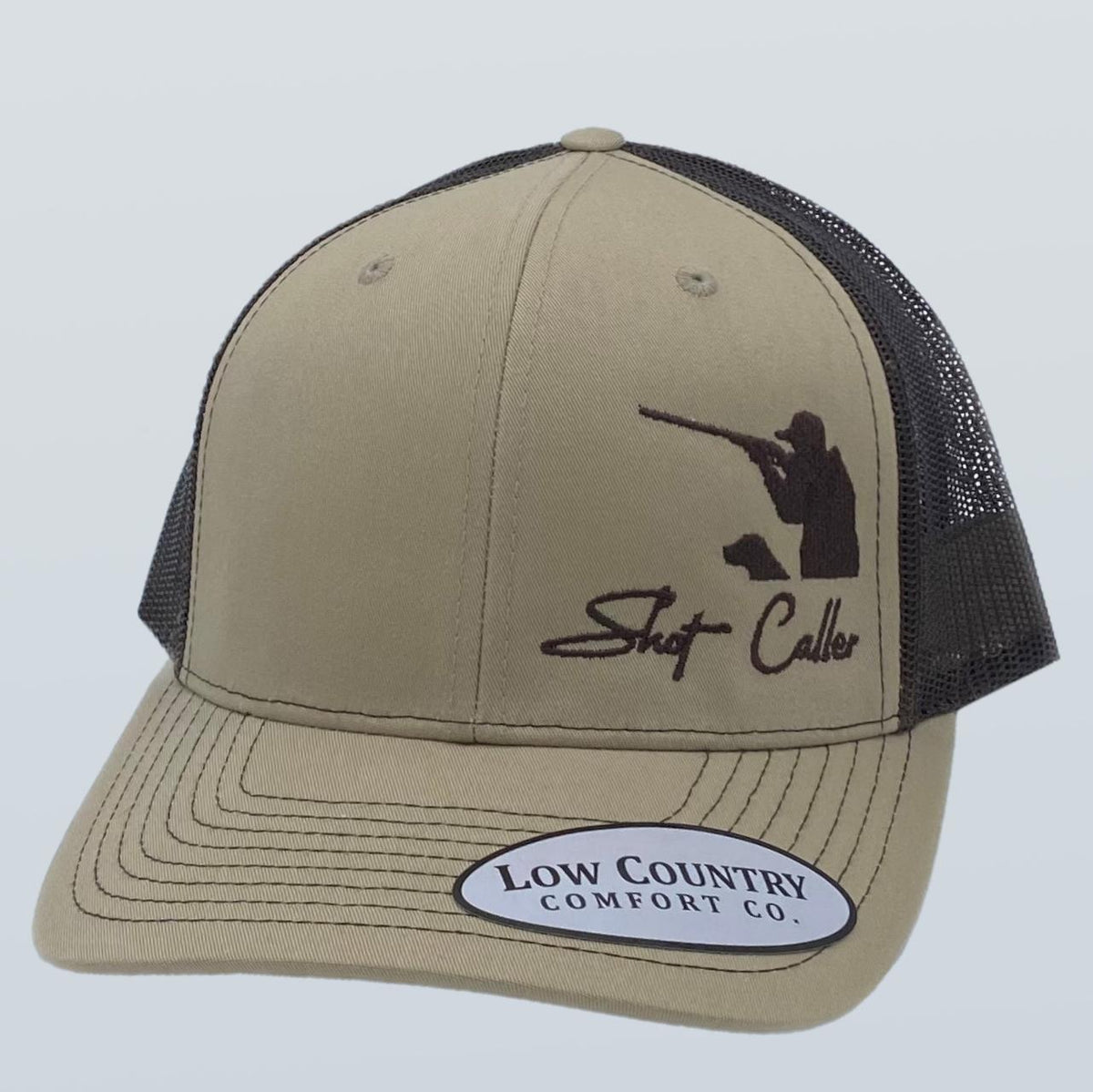 Shot Caller Hunter Khaki/Brown Hat – Riverbed Threads