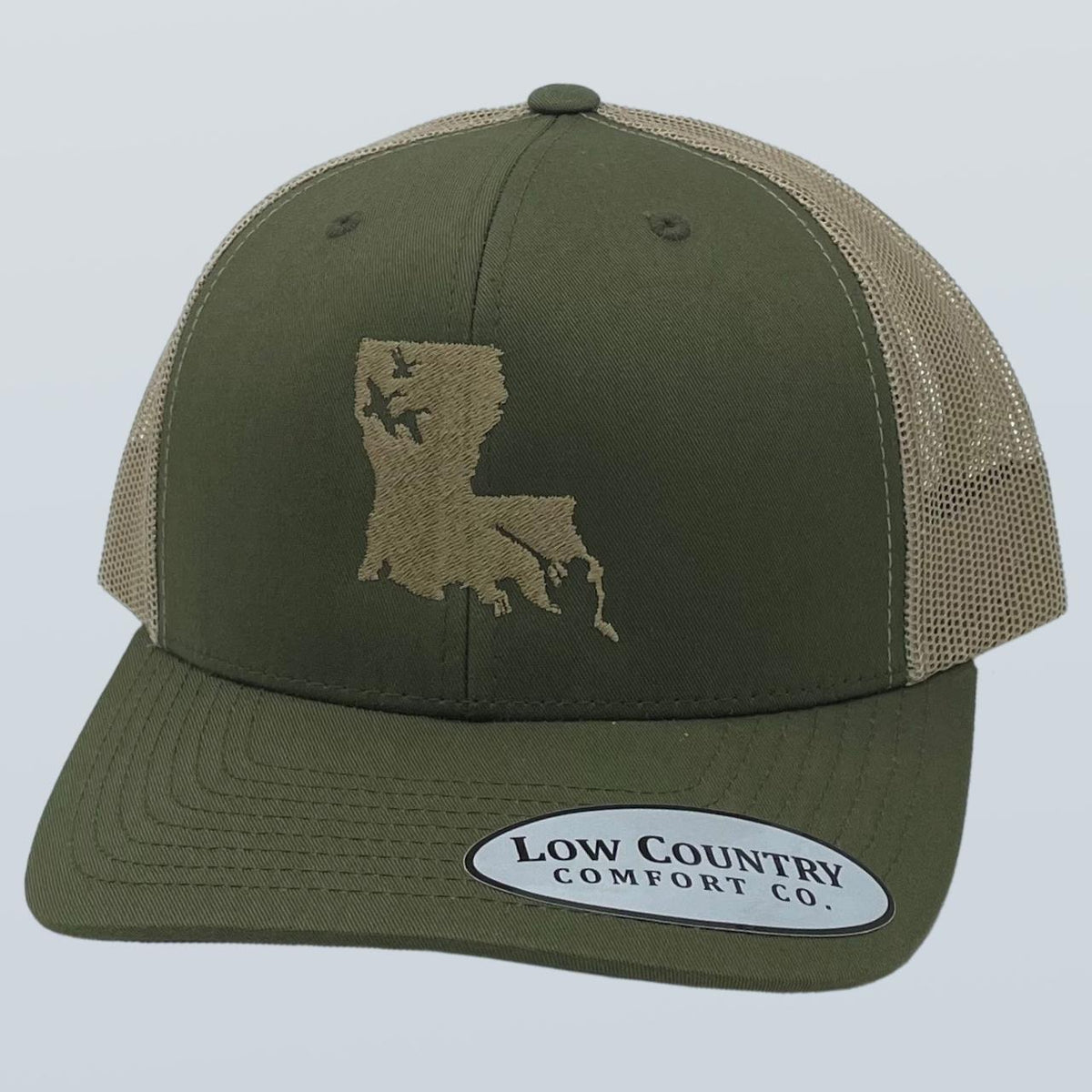 Louisiana Duck Moss/Khaki Hat – Riverbed Threads