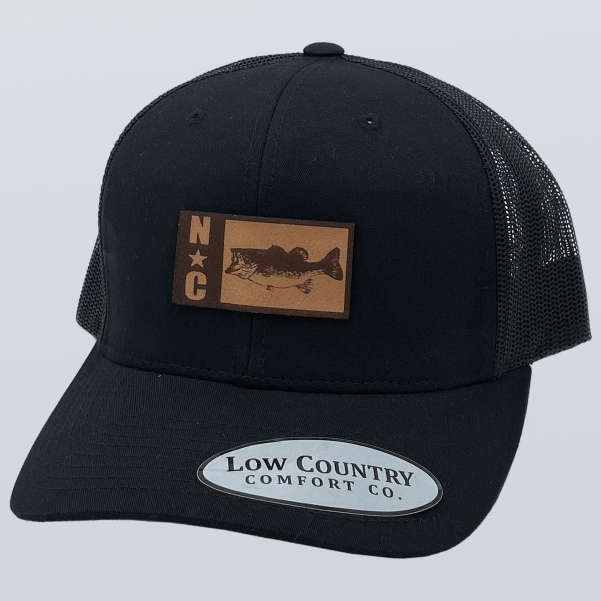 North Carolina Bass Patch Black Hat – Riverbed Threads