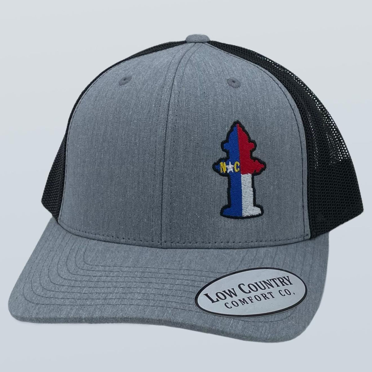 North Carolina Fire Hydrant Heather/Black Hat – Riverbed Threads
