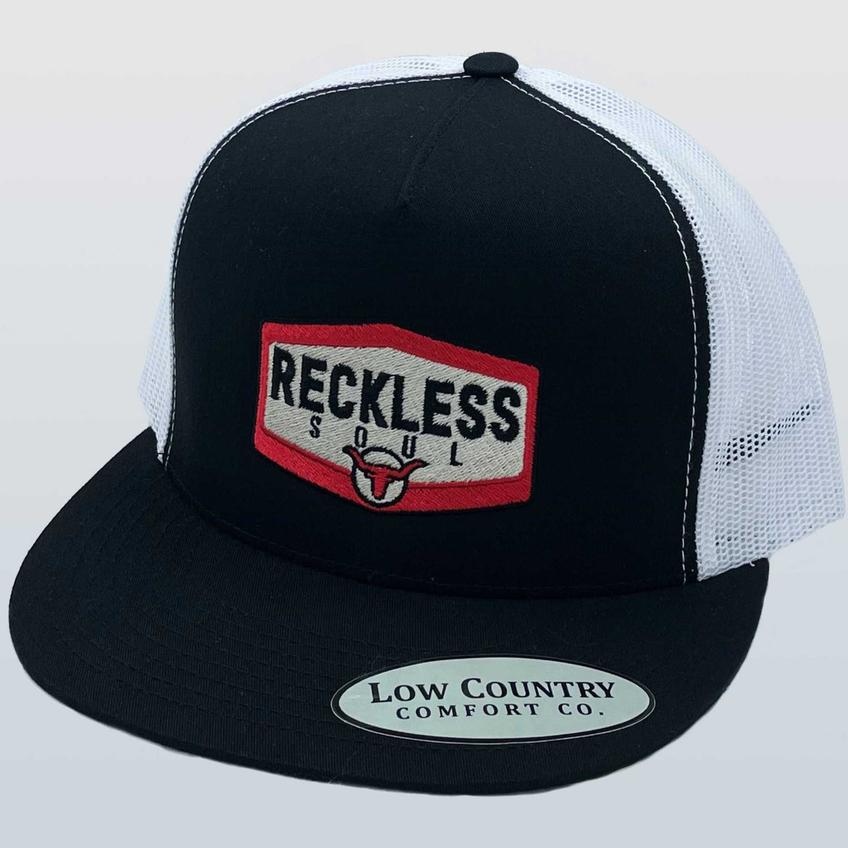 5panel RS10 - Tex Black/White – Riverbed Threads