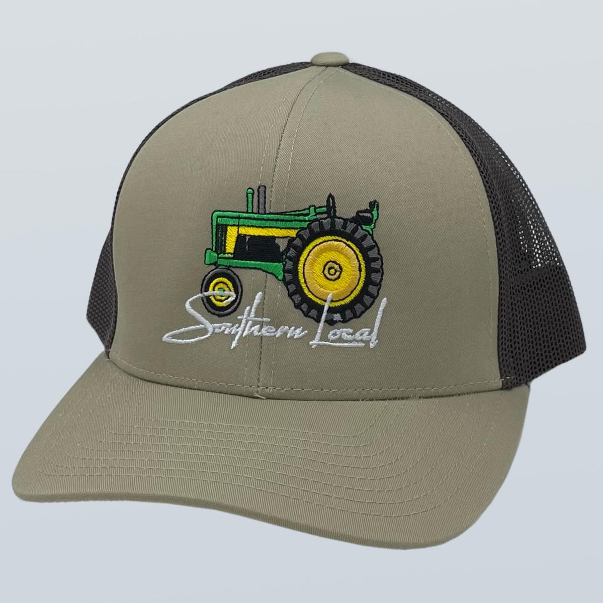 Southern Local Tractor Hat Khaki/Brown – Riverbed Threads